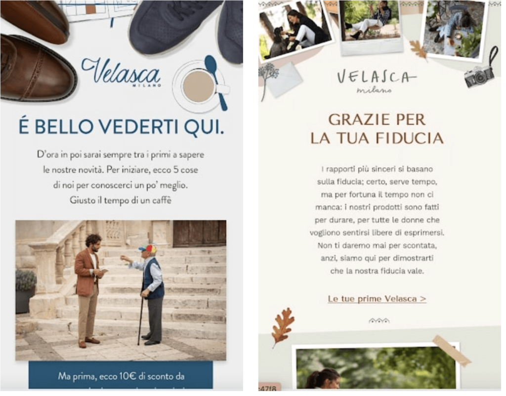 L'arte delle comunicazioni di benvenuto - Bludata